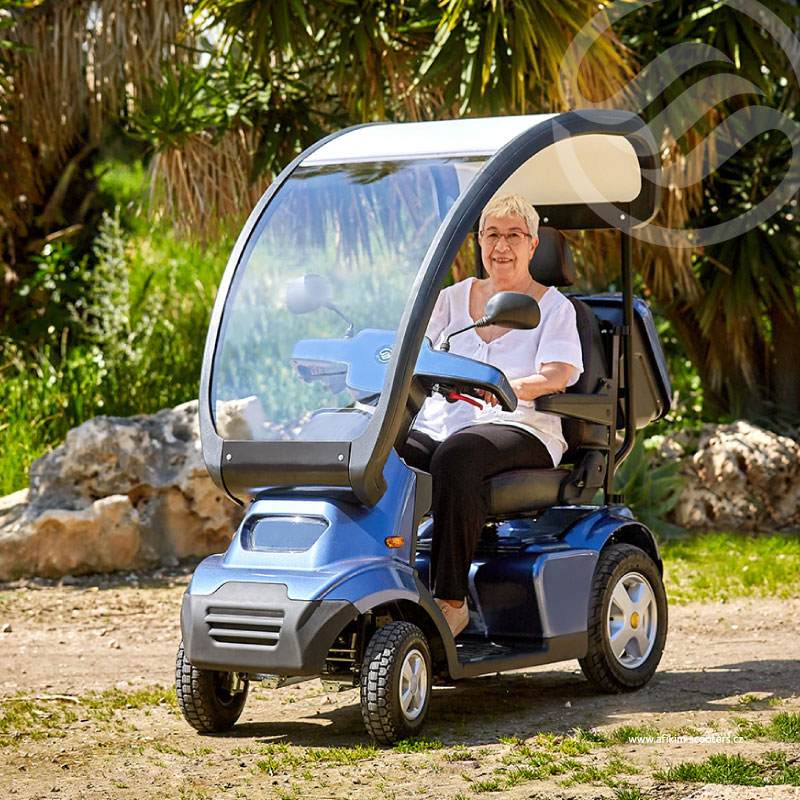 Elektrický invalidní vozík Afiscooter S4 se střechou :: VALPROX ...