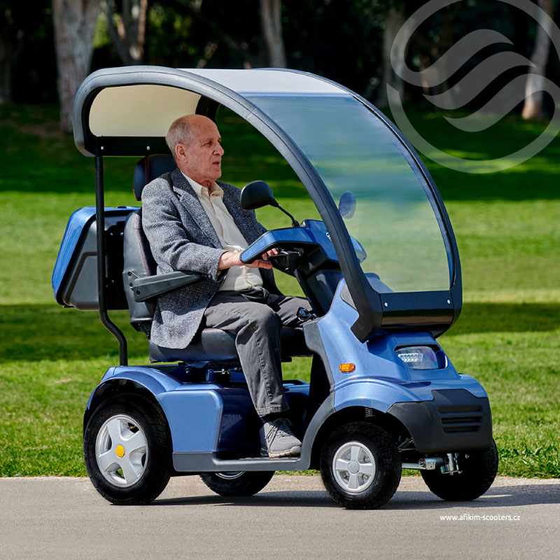 Elektrický invalidní vozík Afiscooter S4 se střechou :: VALPROX ...